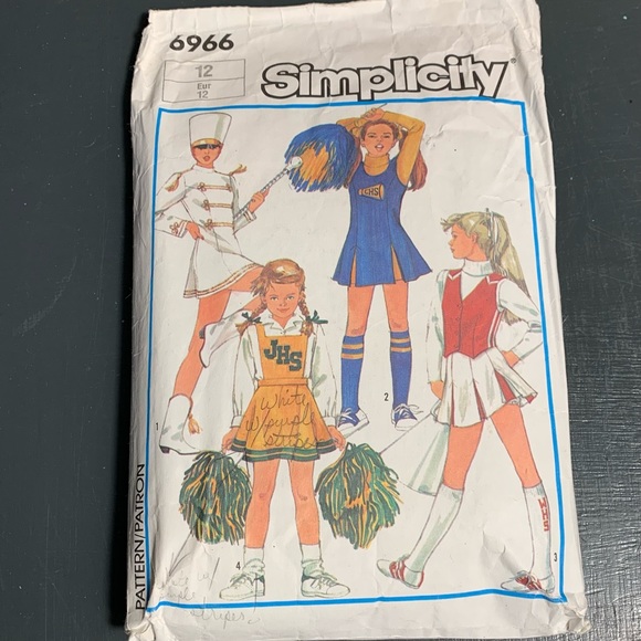 McCall’s | Costumes | Cheerleader Drum Majorette Flag Team Uniform ...